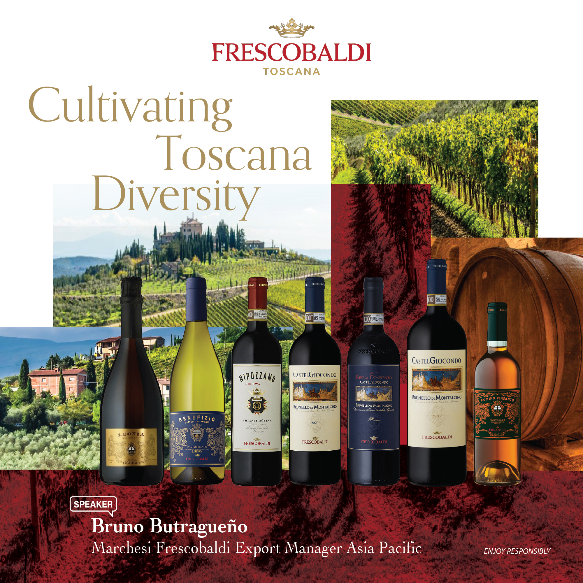 Frescobaldi Exclusive Wine Dinnerwith Mr. Bruno Butragueño Export ...